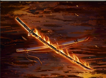 Searing Emberblade (UPR) #UPR046 | Dragon Shield Flesh and Blood Card ...