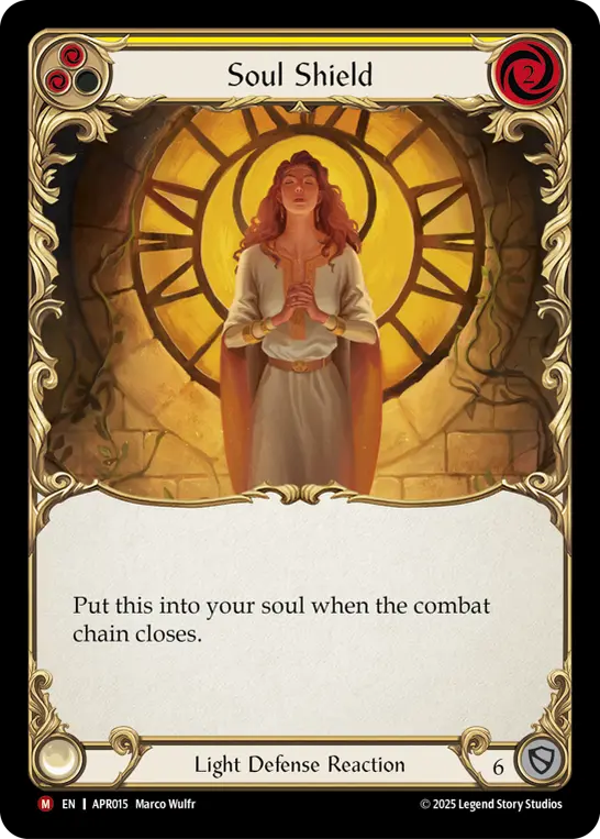 Soul Shield (APR) #APR015 | Dragon Shield Flesh and Blood Card Manager