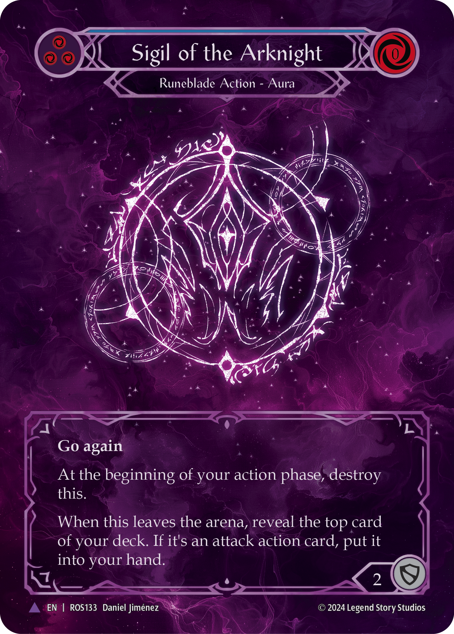 Sigil of the Arknight (ROS) #ROS133MV | Dragon Shield Flesh and Blood ...