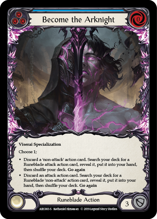 Become the Arknight (ARC) #ARC083 | Dragon Shield Flesh and Blood Card ...