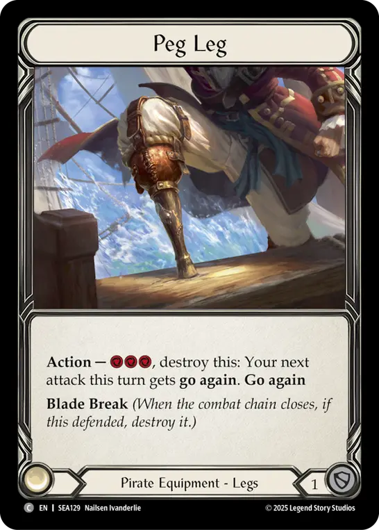 Peg Leg (SEA) #SEA129 | Dragon Shield Flesh and Blood Card Manager