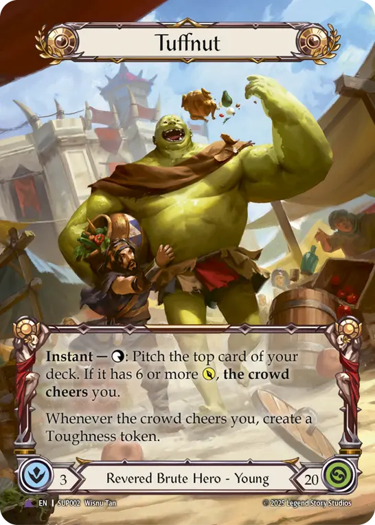 Tuffnut (SUP) #SUP002M | Dragon Shield Flesh and Blood Card Manager
