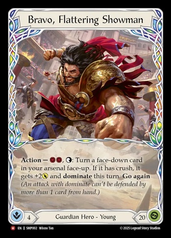Bravo, Flattering Showman (SMP) #SMP002 | Dragon Shield Flesh and Blood ...