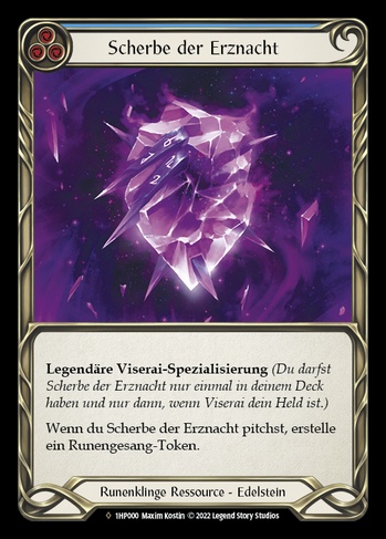 Arknight Shard (1HP-BL) #1HP000C | Dragon Shield Flesh and Blood Card ...