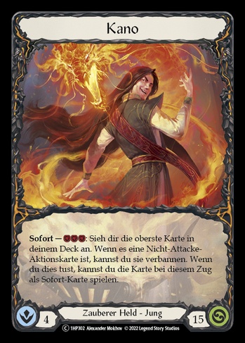 Kano (1HP-BL) #1HP302 | Dragon Shield Flesh and Blood Card Manager