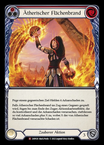 Aether Wildfire (2HP-BL) #2HP430 | Dragon Shield Flesh and Blood Card ...