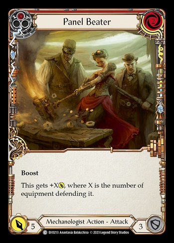 Panel Beater (Red) (EVO) #EVO213 | Dragon Shield Flesh and Blood Card ...