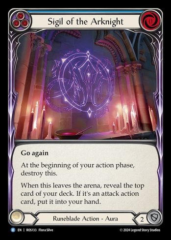 Sigil of the Arknight (ROS) #ROS133 | Dragon Shield Flesh and Blood ...