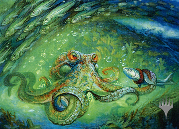 Sea-Dasher Octopus (PIKO) #66p | Dragon Shield MTG Card Manager