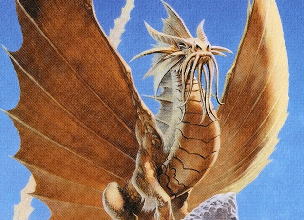 Adult Gold Dragon (AFR) #297 | Dragon Shield MTG Card Manager