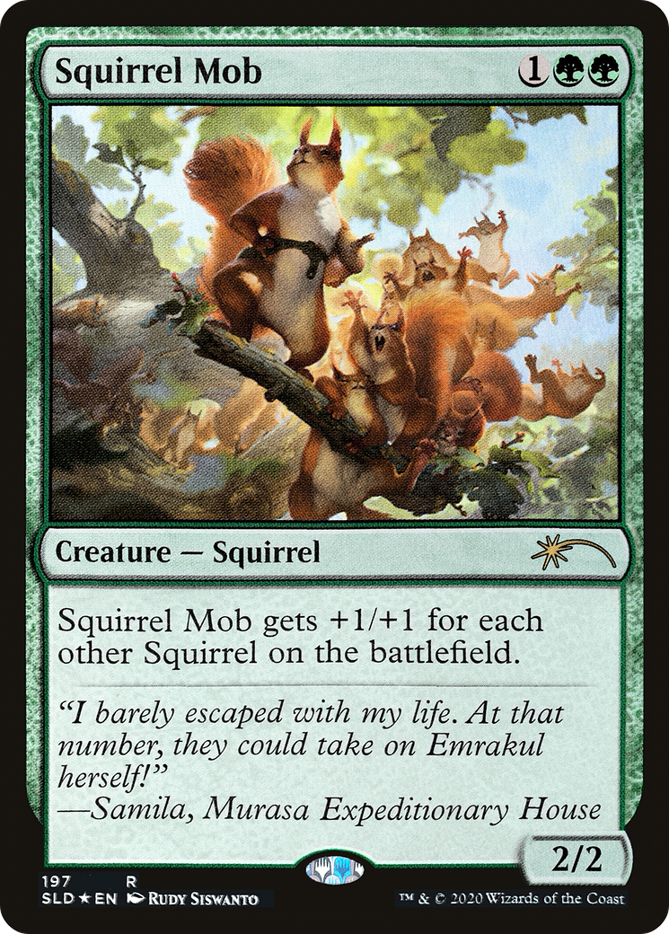 Squirrel Mob (SLD) #197 | Dragon Shield MTG Card Manager