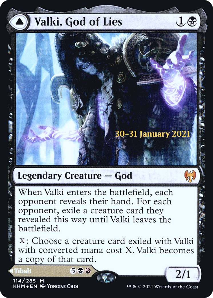 Valki, God of Lies (PKHM) #114s | Dragon Shield MTG Card Manager