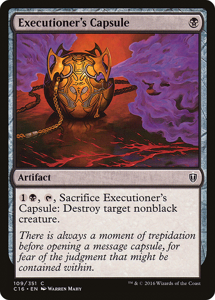 Executioner's Capsule (C16) #109 | Dragon Shield MTG Card Manager