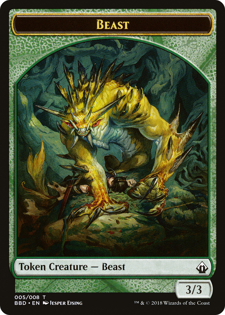 Beast Token (TBBD) #5 | Dragon Shield MTG Card Manager