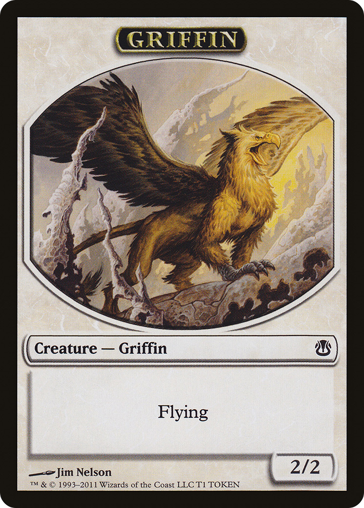 Griffin Token (TDDH) #1 | Dragon Shield MTG Card Manager