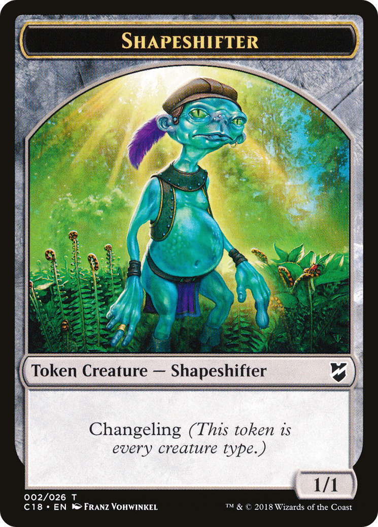 Shapeshifter Token (TC18) #2 | Dragon Shield MTG Card Manager