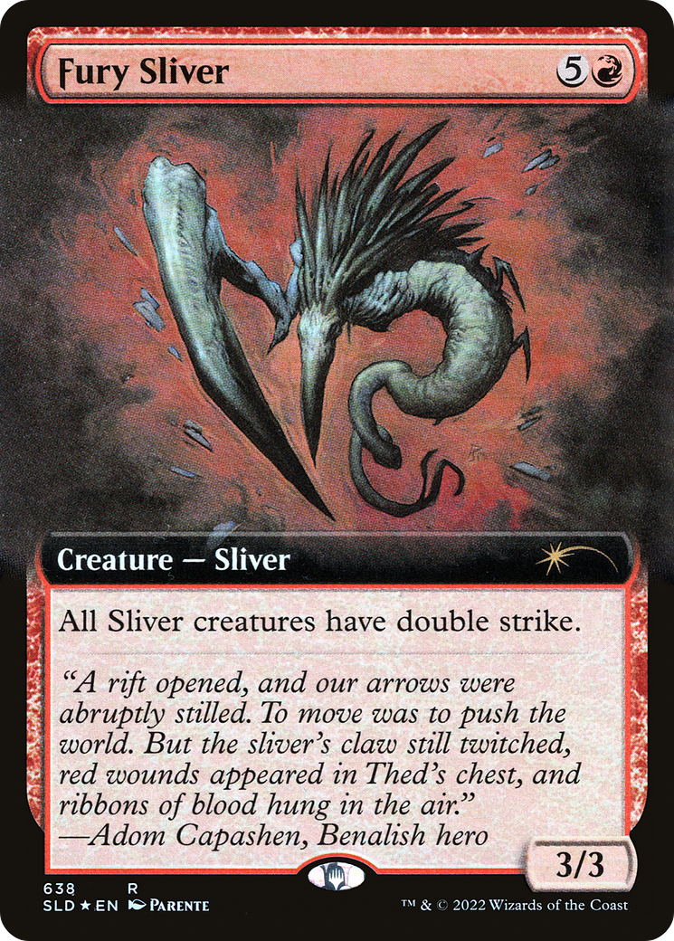 Fury Sliver (SLD) #638 | Dragon Shield MTG Card Manager