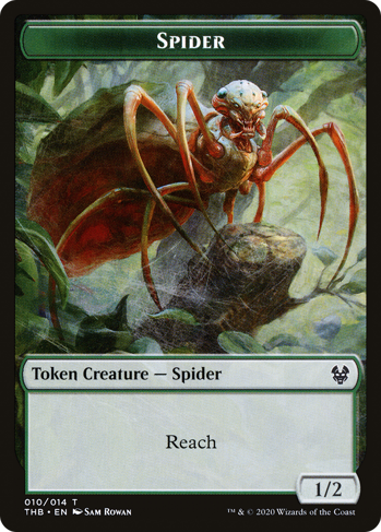 Spider Token (TTHB) #10 | Dragon Shield MTG Card Manager