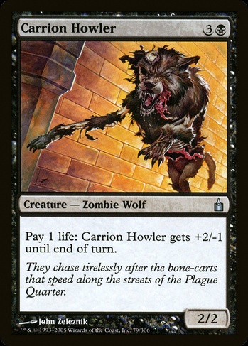 Carrion Howler (RAV) #79 | Dragon Shield MTG Card Manager