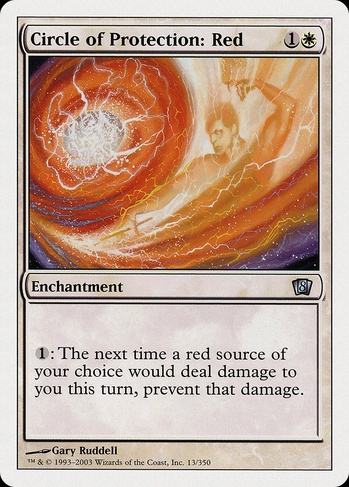 Circle of Protection: Red (8ED) #13 | Dragon Shield MTG Card Manager