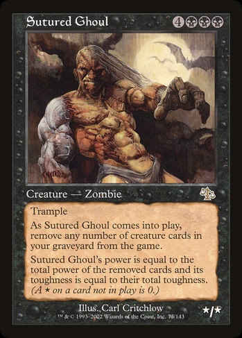 Sutured Ghoul (JUD) #73 | Dragon Shield MTG Card Manager