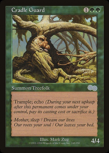Cradle Guard (USG) #245 | Dragon Shield MTG Card Manager