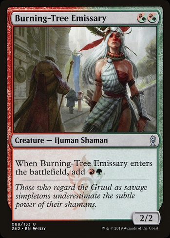 Burning-Tree Emissary (GK2_GRUUL) #88 | Dragon Shield MTG Card Manager