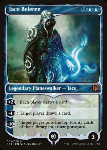 Jace Beleren (SS1) #1 | Dragon Shield MTG Card Manager
