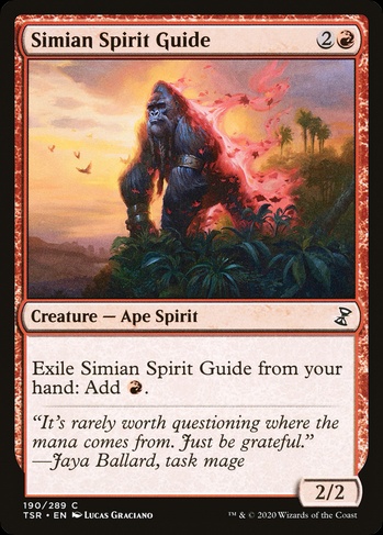 Simian Spirit Guide (TSR) #190 | Dragon Shield MTG Card Manager