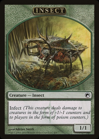 Insect Token (Infect) (TSOM) #4 | Dragon Shield MTG Card Manager