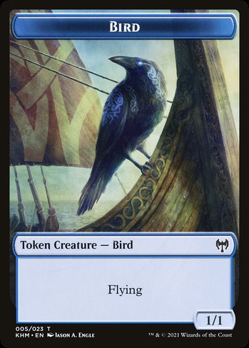 Bird Token (U) (TKHM) #5 | Dragon Shield MTG Card Manager