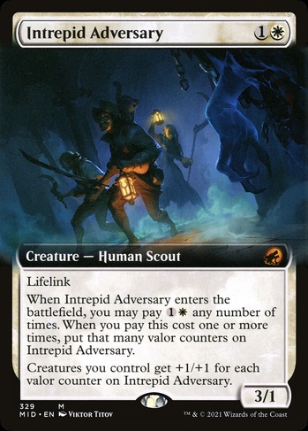 Intrepid Adversary (MID) #329 | Dragon Shield MTG Card Manager