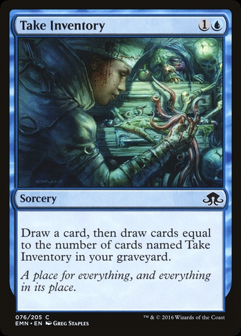 Take Inventory (EMN) #76 | Dragon Shield MTG Card Manager