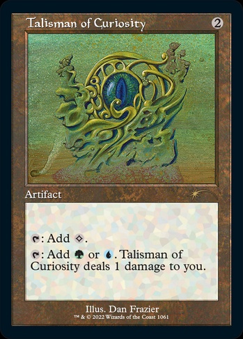 Talisman of Curiosity (SLD) #1061 | Dragon Shield MTG Card Manager
