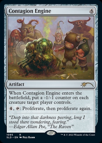Contagion Engine (SLD) #1095 | Dragon Shield MTG Card Manager