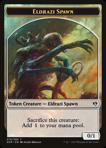 Eldrazi Spawn Token (DDP) #76 | Dragon Shield MTG Card Manager