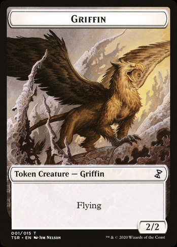 Griffin Token (TTSR) #1 | Dragon Shield MTG Card Manager