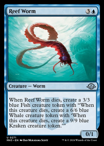 Reef Worm (MH3) #271 | Dragon Shield MTG Card Manager