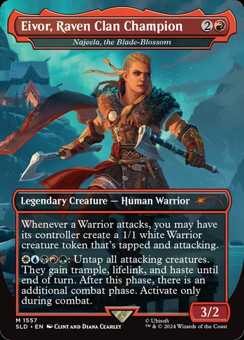 Najeela, the Blade-Blossom (SLD) #1557 | Dragon Shield MTG Card Manager