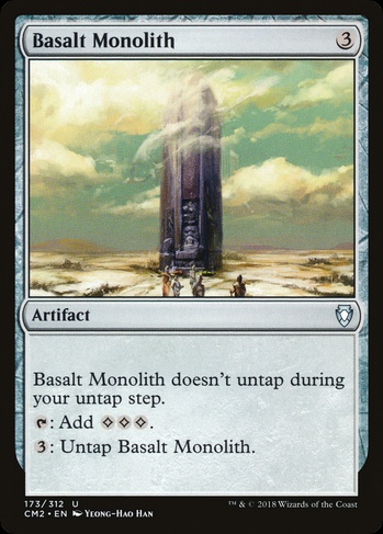 Basalt Monolith (CM2) #173 | Dragon Shield MTG Card Manager