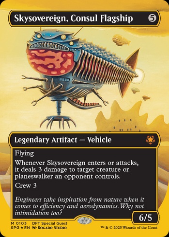 Skysovereign, Consul Flagship (SPG) #103 | Dragon Shield MTG Card Manager