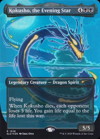 Kokusho, the Evening Star (SLD) #1528 | Dragon Shield MTG Card Manager