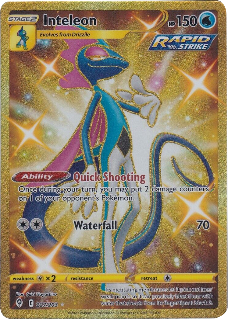 Inteleon (EVS) #227 | Dragon Shield Poké TCG Card Manager