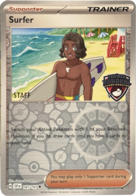 Surfer (SSP-X) #187/191sta | Dragon Shield Poké TCG Card Manager