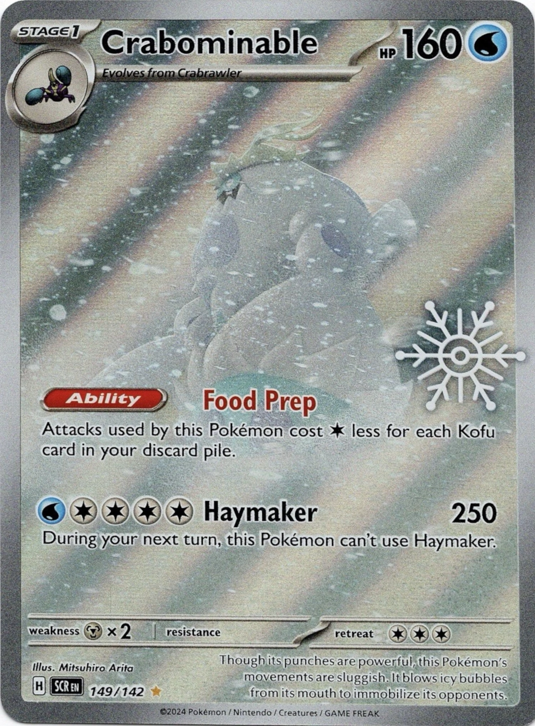 Crabominable (ADV25) #149 | Dragon Shield Poké TCG Card Manager