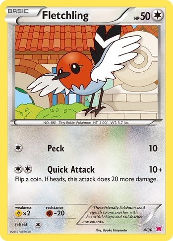Fletchling (TK8) #4 | Dragon Shield Poké TCG Card Manager