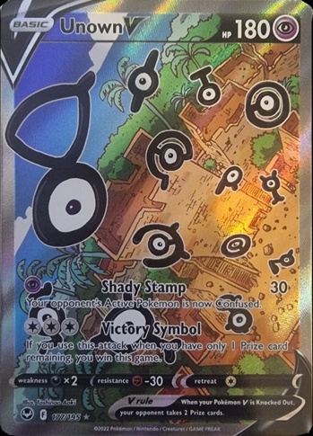 Unown V (SIT) #177 | Dragon Shield Poké TCG Card Manager