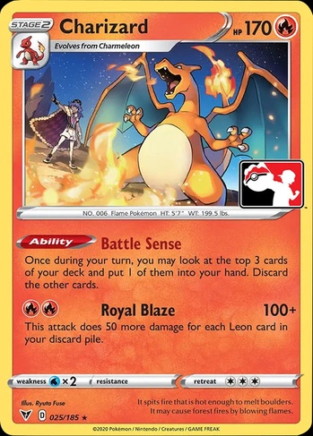Charizard (PPS) #025/185 | Dragon Shield Poké TCG Card Manager