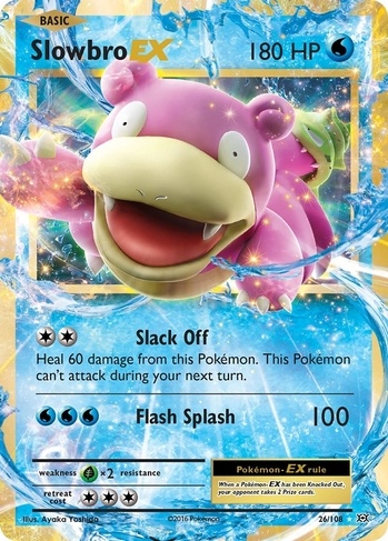 Slowbro-EX (EVO) #26 | Dragon Shield Poké TCG Card Manager