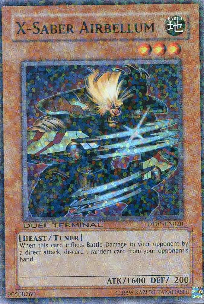 X-Saber Airbellum (DT01) #DT01-EN020 | Dragon Shield Yu-Gi-Oh! Card Manager